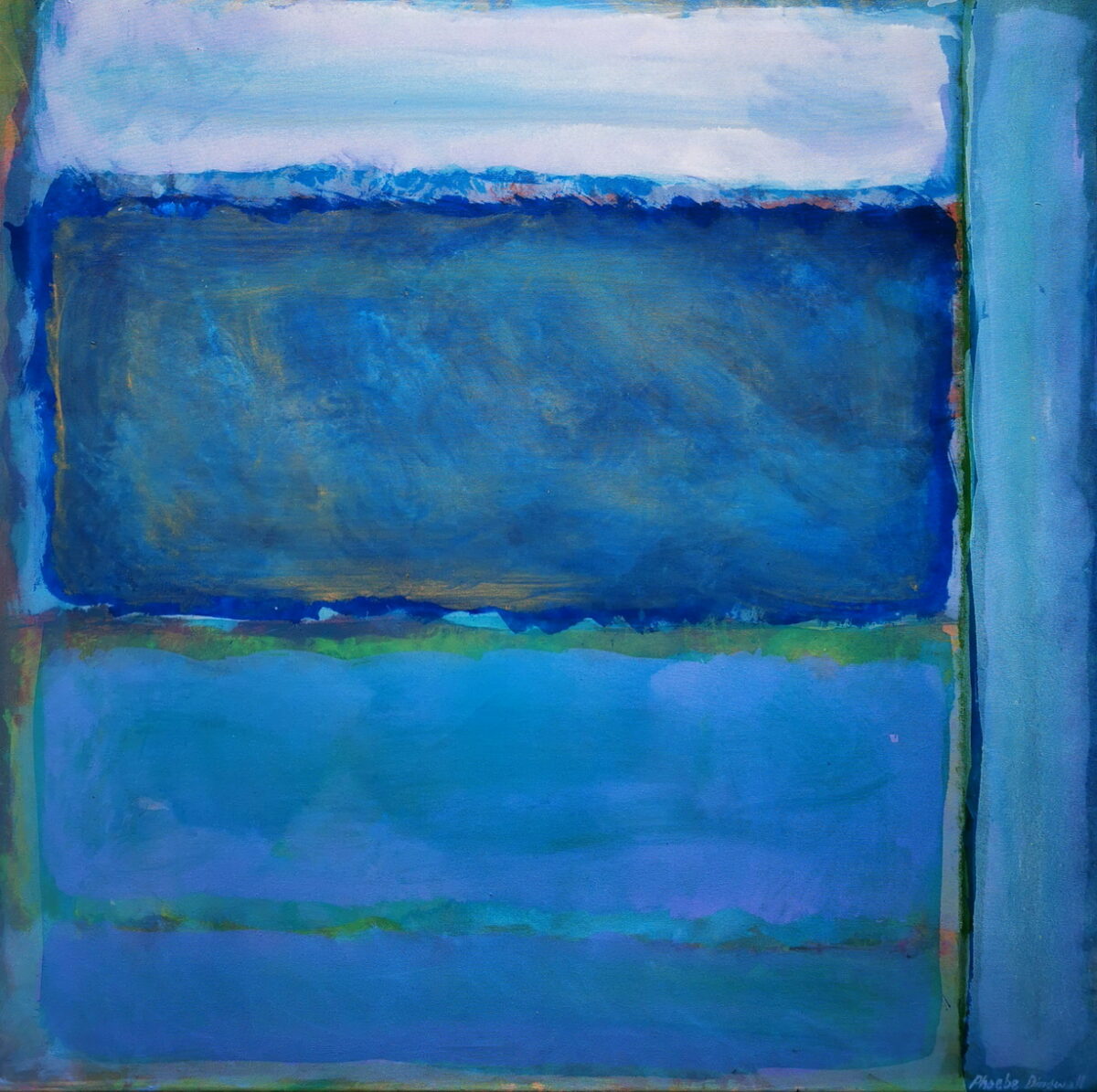 Dingwall Phoebe, Tribute to Rothko, Cobalt Blue Square – Galerie Jean ...